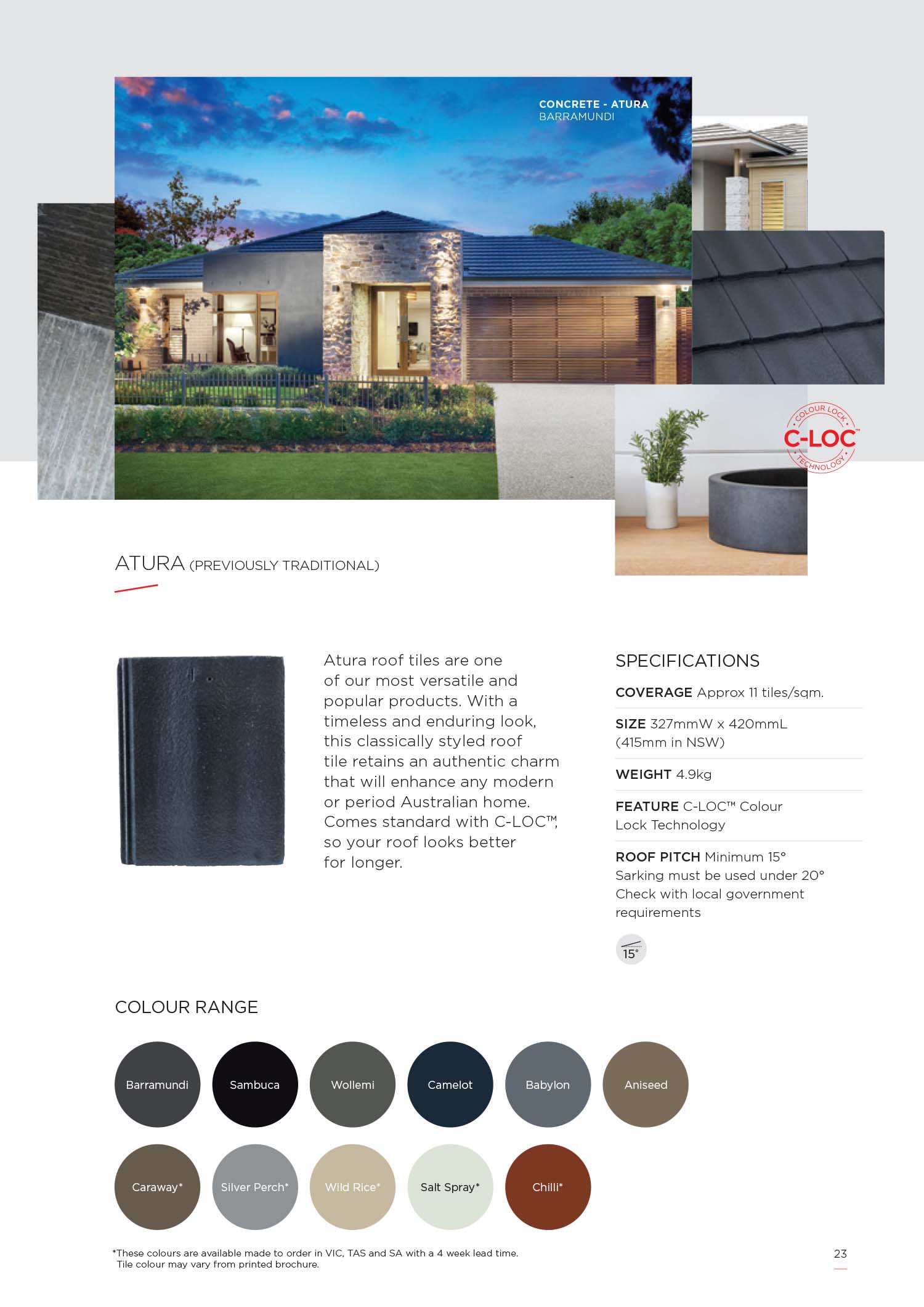 Monier Concrete Roof Tiles | Raving Roofing, Melbourne